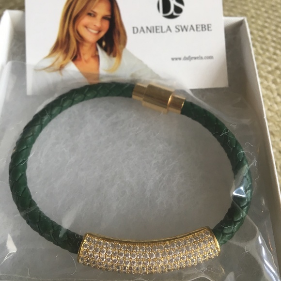 Daniela Swaebe | Jewelry | Icon Forever Woven Genuine Leather Bracelet ...